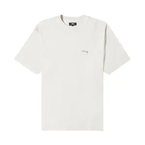 StÜssy Pigment Dyed Inside Out T-shirt - Cream