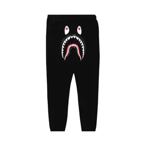 A BATHING APE Abc Camo Shark Sweatpants - Black