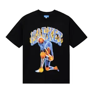MARKET Icy Hot T-shirt 'washed - Black