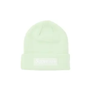 Supreme X New Era Box Logo Beanie - Green