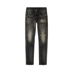 PURPLE BRAND Two Year Dirty Fade Jeans - Black