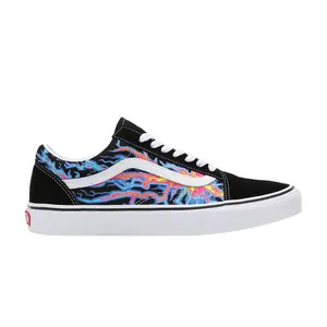 VANS Old Skool 'electric Flame' Sneakers - Black