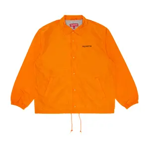 Supreme Nyc Coaches Jacket - Orange