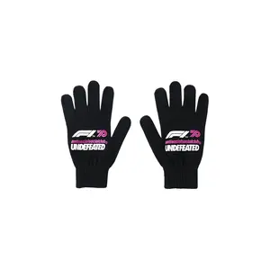ANTI SOCIAL SOCIAL CLUB X Undefeated F1 Gloves - Black