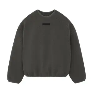 Fear Of God Fleece Crewneck - Black