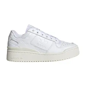 Adidas Forum Bold Allover Debossed Trefoils - White