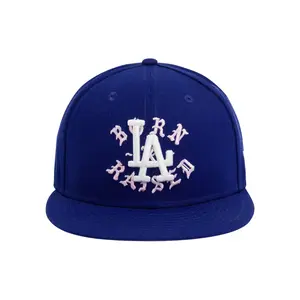 Nike X Born X Raised Dodgers La Rocker Fitted Cap - Blue
