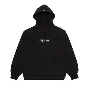 Supreme Box Logo Hooded Sweatshirt - Black