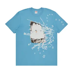 Supreme X Bless Observed In A Dream Tee 'light Slate - Blue