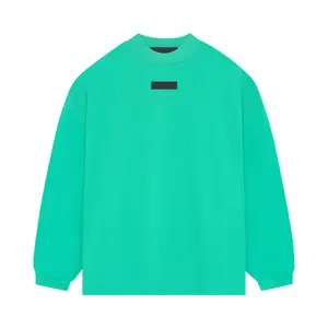 Fear Of God Long-sleeve Mock Neck T-shirt - Green
