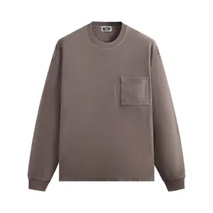 Kith Long-sleeve Quinn Tee 'dash' Purple