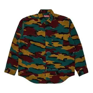 Supreme Camo Flannel Shirt