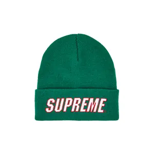 Supreme Slant Beanie - Green