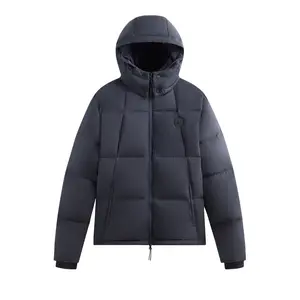 Kith Wrinkle Nylon Midi Puffer - Blue