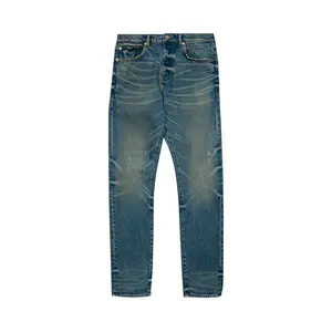 PURPLE BRAND 2 Year Dirty Fade Pants - Blue