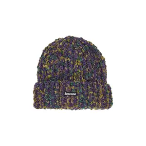 Supreme Chenille Beanie - Purple