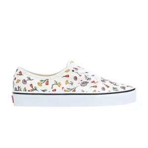 VANS Authentic Poppy Floral Sneakers - Cream