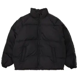 Supreme Star Sleeve Down Puffer Jacket - Black