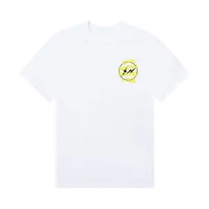 ANTI SOCIAL SOCIAL CLUB X Fragment Design Half Tone Logo Tee /yellow