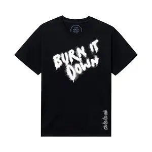 ANTI SOCIAL SOCIAL CLUB X 2 Tone Burn It Down Tee - Black