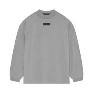 Fear Of God Long-sleeve Tee 'dark Heather Oatmeal - Grey