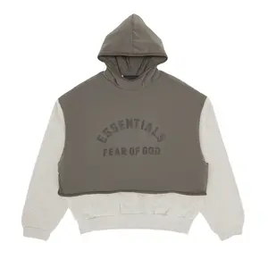 Fear Of God Nylon Fleece Hooded Sweater - Grey