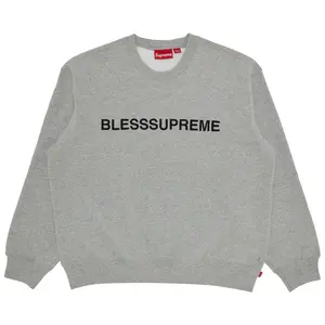 Supreme X Bless Crewneck - Grey