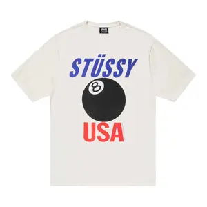 StÜssy Usa Pigment Dyed T-shirt 'natural - Cream