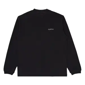 Supreme Mock Neck Top - Black