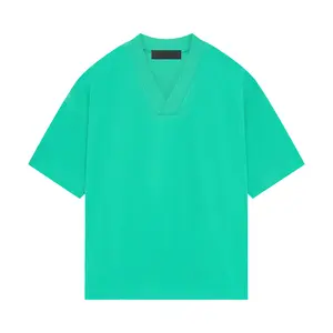 Fear Of God V Neck T-shirt 'mint Leaf - Green