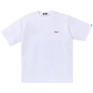A BATHING APE One Point Relaxed Fit Tee - White