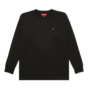 Supreme Small Box Long-sleeve Tee - Black