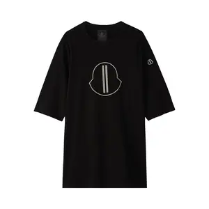 Rick Owens X Moncler Short-sleeve Level T-shirt - Black