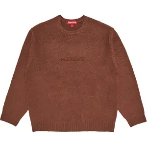 Supreme Pilled Sweater - Brown