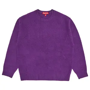 Supreme Pilled Sweater - Purple