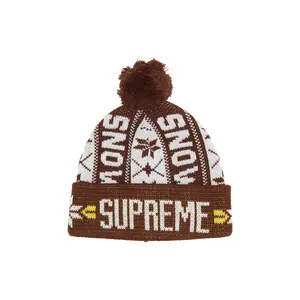 Supreme Supreme Snow Beanie Brown