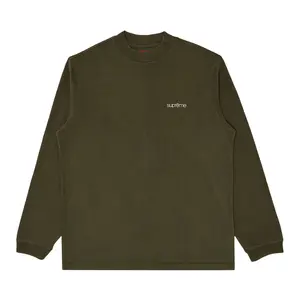 Supreme Long-sleeve Mock Neck Top - Green