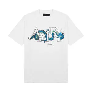 Amiri Cny Dragon Tee - White