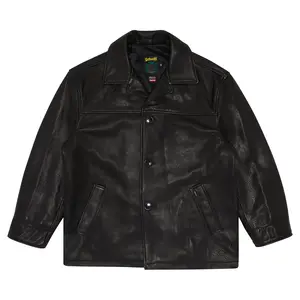 Supreme X Schott Leather Car Coat