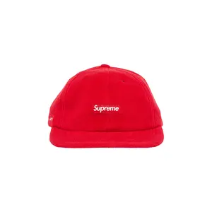 Supreme Polartec Small Box 6-panel Cap - Red