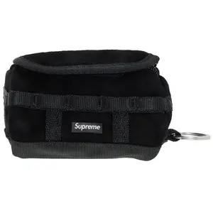 Supreme X The North Face Suede Base Camp Duffle Keychain - Black