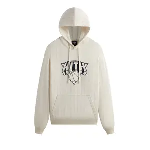 Kith For The New York Knicks Ny Pinstripe Williams Iii Hoodie - Cream