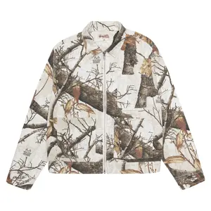 StÜssy Realtree Edge Zip Work Jacket - White