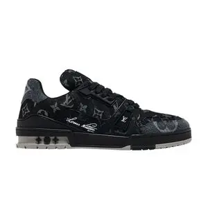 LOUIS VUITTON Trainer Monogram Denim - Black