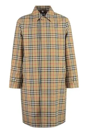 Burberry Cotton Trench Coat - Beige