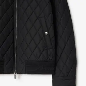 Burberry Quilted Nylon Jacket - Black