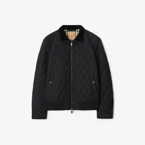 Burberry Quilted Nylon Jacket - Black