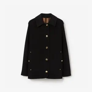 Burberry Wool Barn Jacket Birch Brown