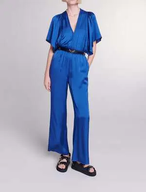 Maje Trouser Suit - Navy