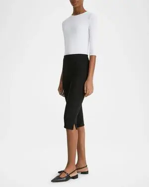 Vince Mid-rise Capri - Black